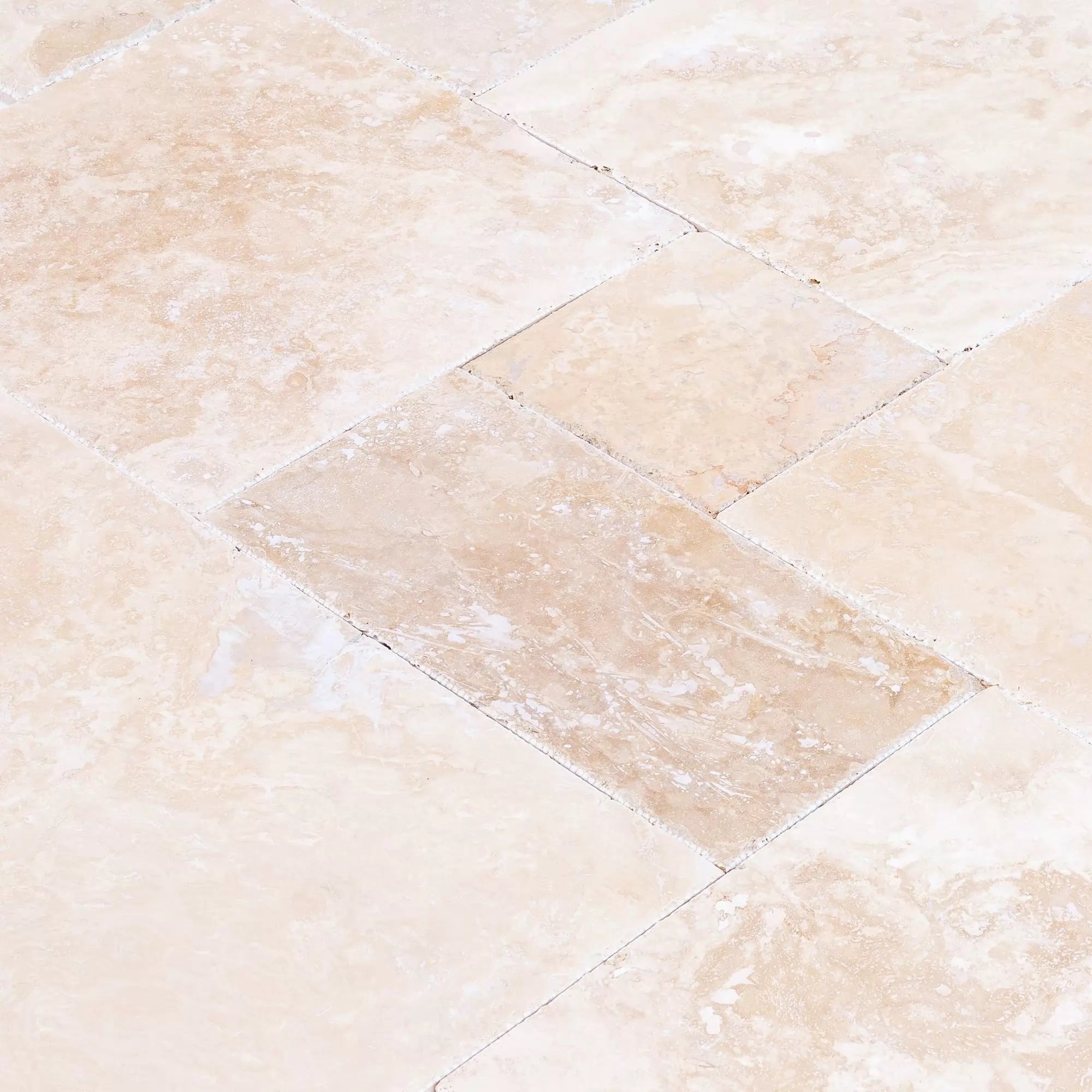 Ivory Tuscany French Pattern Tiles – Harmony Stone